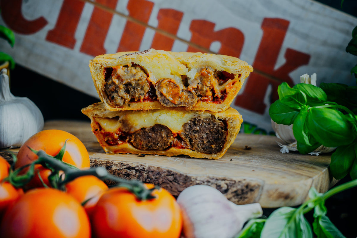 Box of Meatball Marinara Pies – Chunk of Devon
