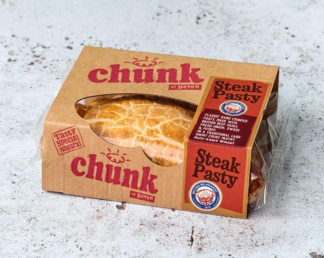 Box of The Best Steak Pasties – Chunk of Devon
